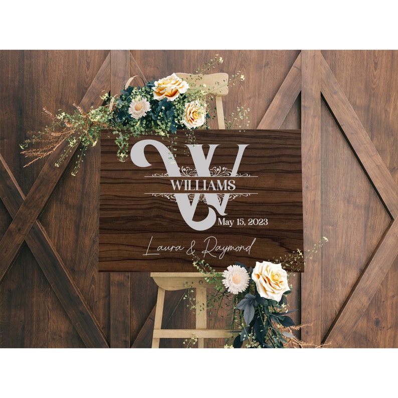 Wooden Wedding Sign Wedding Welcome Sign Rustic Wedding - Etsy