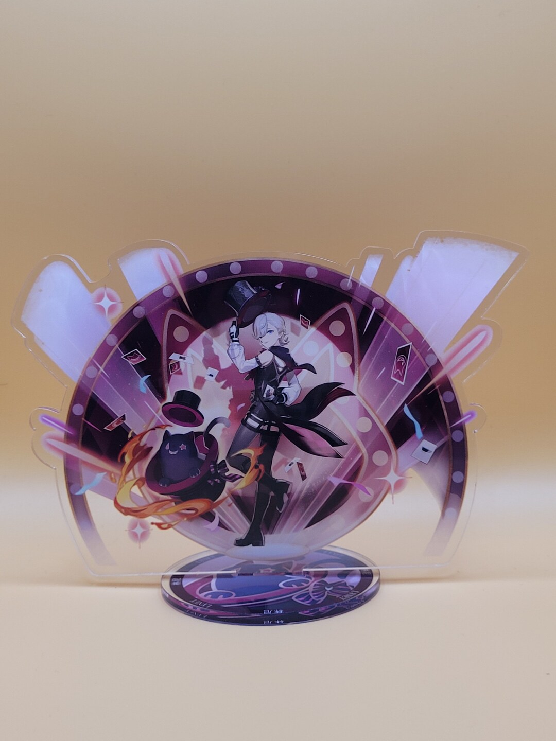 Genshin Impact Lyney Acrylic Standee, Double-sided Pattern Acrylic ...