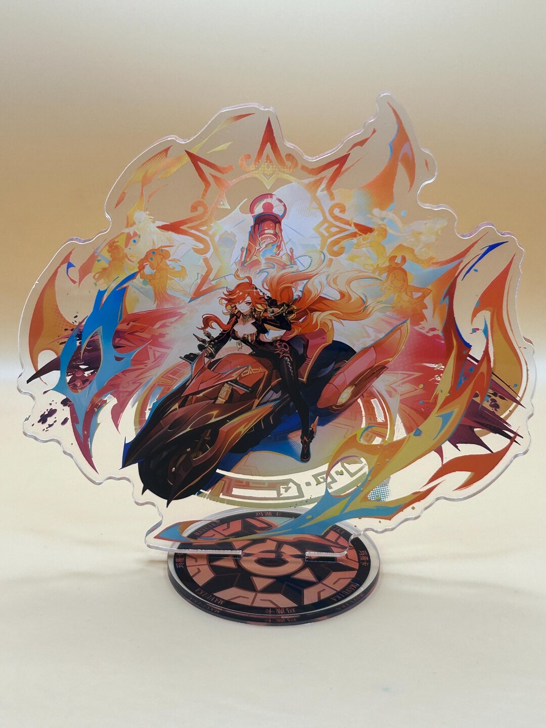 Genshin Impact Mavuika Acrylic Standee, Double-sided Pattern Acrylic ...