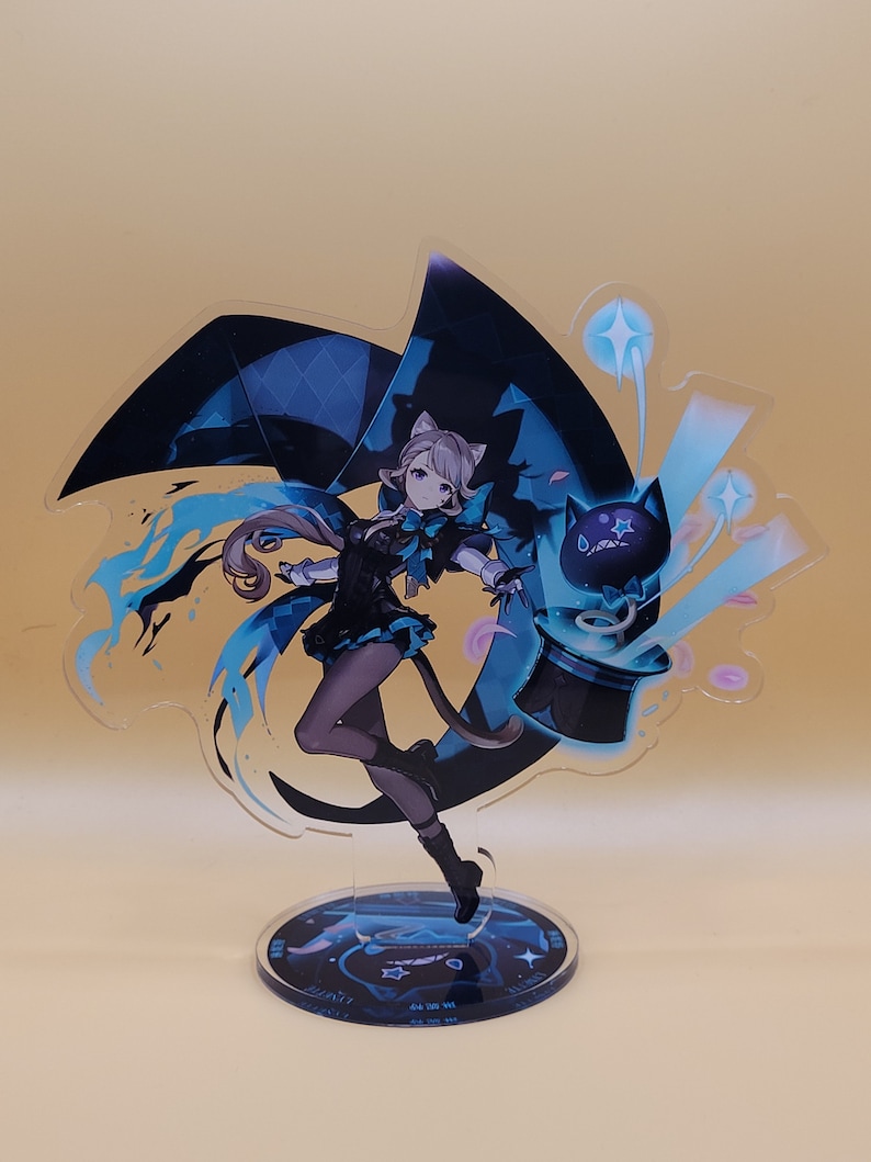 Genshin Impact Lynette Acrylic Standee, Double-sided Pattern Acrylic ...