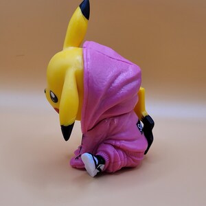 Pop Figure Pikachu Pokemon, Hand-painted Cosplay Pikachu Figure ...