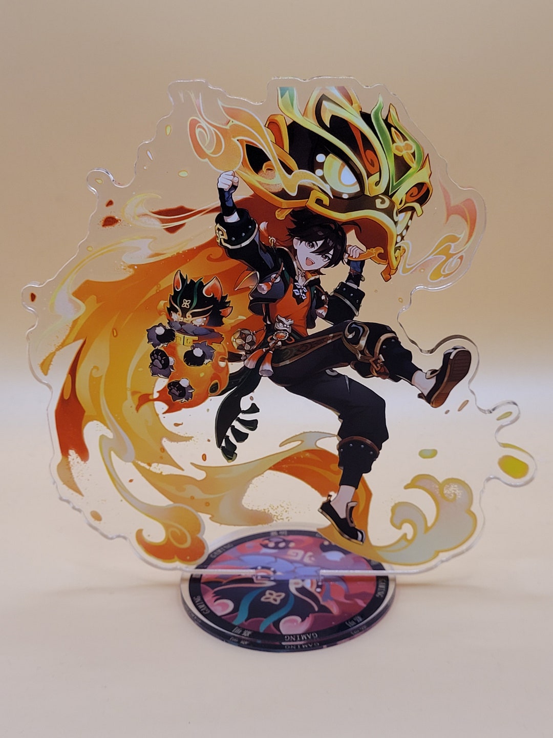 Genshin Impact Gaming Acrylic Standee: Gaming Desk Decor - Etsy