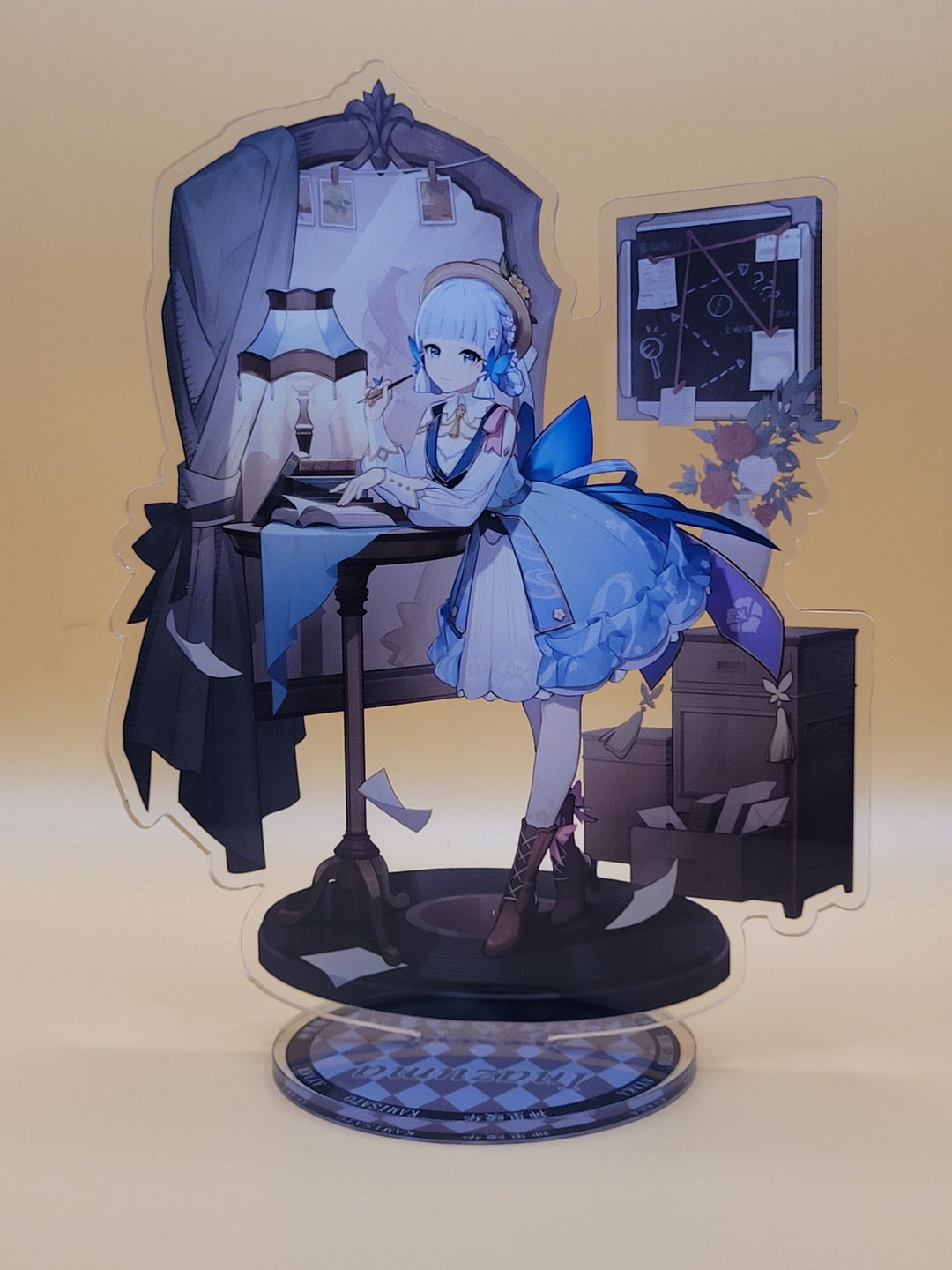 Genshin Impact Ayaka Acrylic Desk Standee: Double-sided Pattern - Etsy