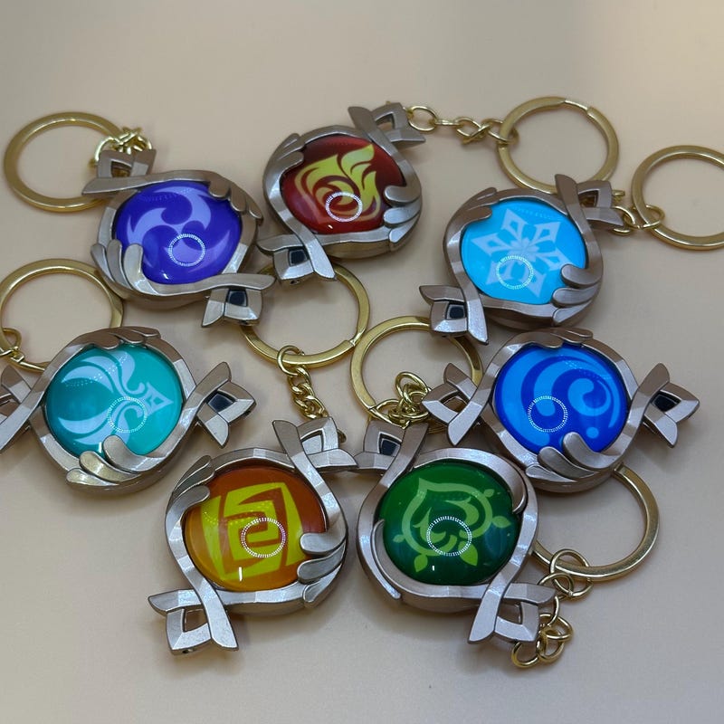 Fontaine Keychain - Etsy