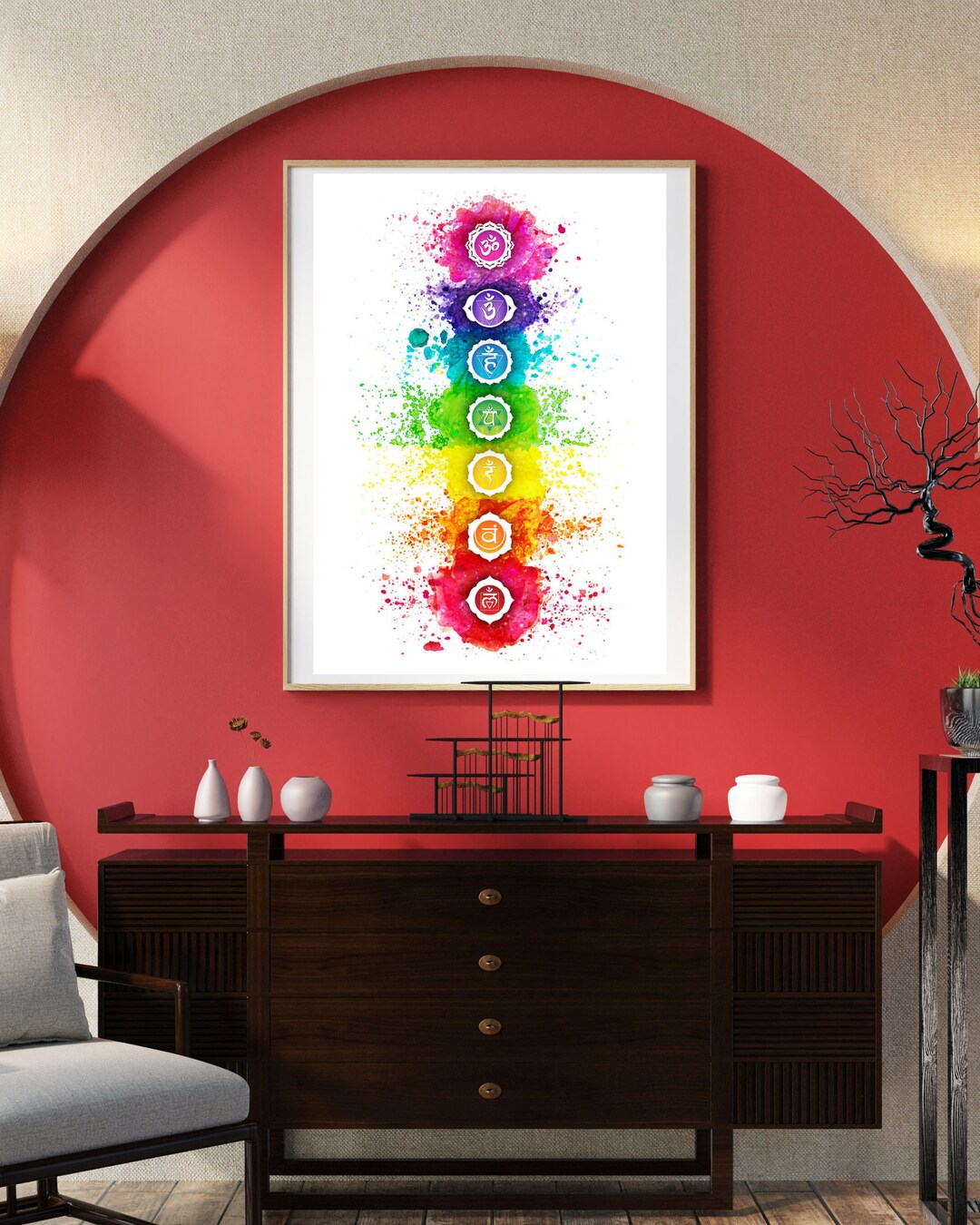 Chakra Printable Art ,7 Chakras , Yoga Buddha ,chakra Symbol ...