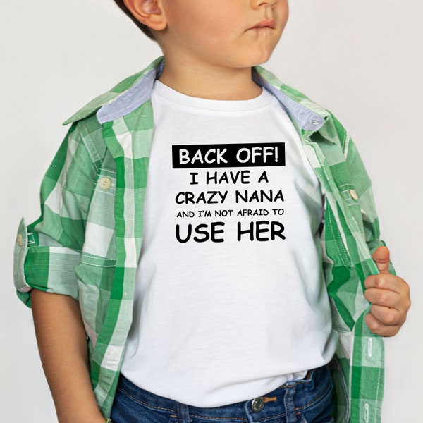 I Have A Crazy Grandma And Im Not Afraid To Use Her Etsy