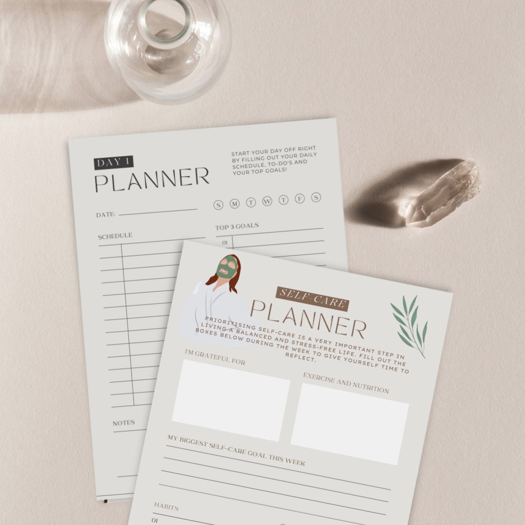 My 30 Day Transformation Planner Digital Print / Digitalprintsbyga - Etsy