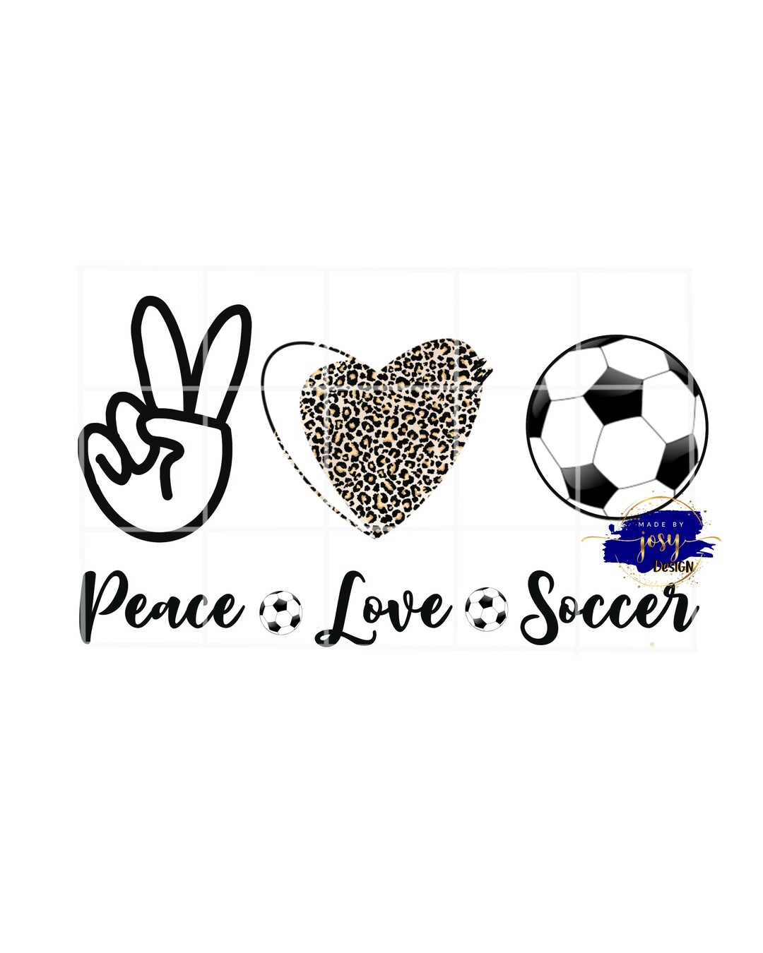 Soccer Players, Peace Love Soccer, Instant Digital Download, Peace Hand ...