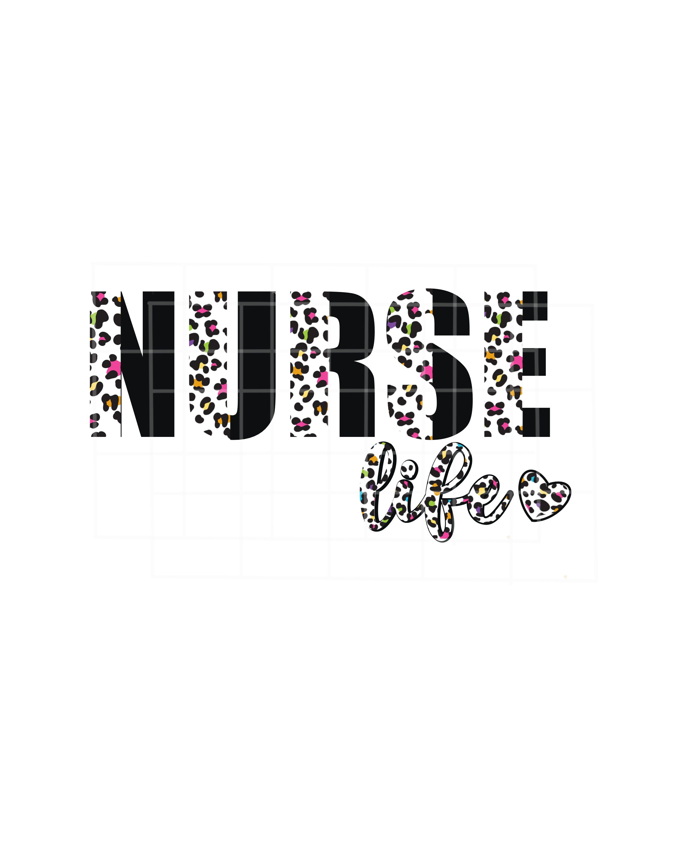 Nurse Life Svg | Cheetah Nurse Png | Nurse Life Design | Medical Field ...