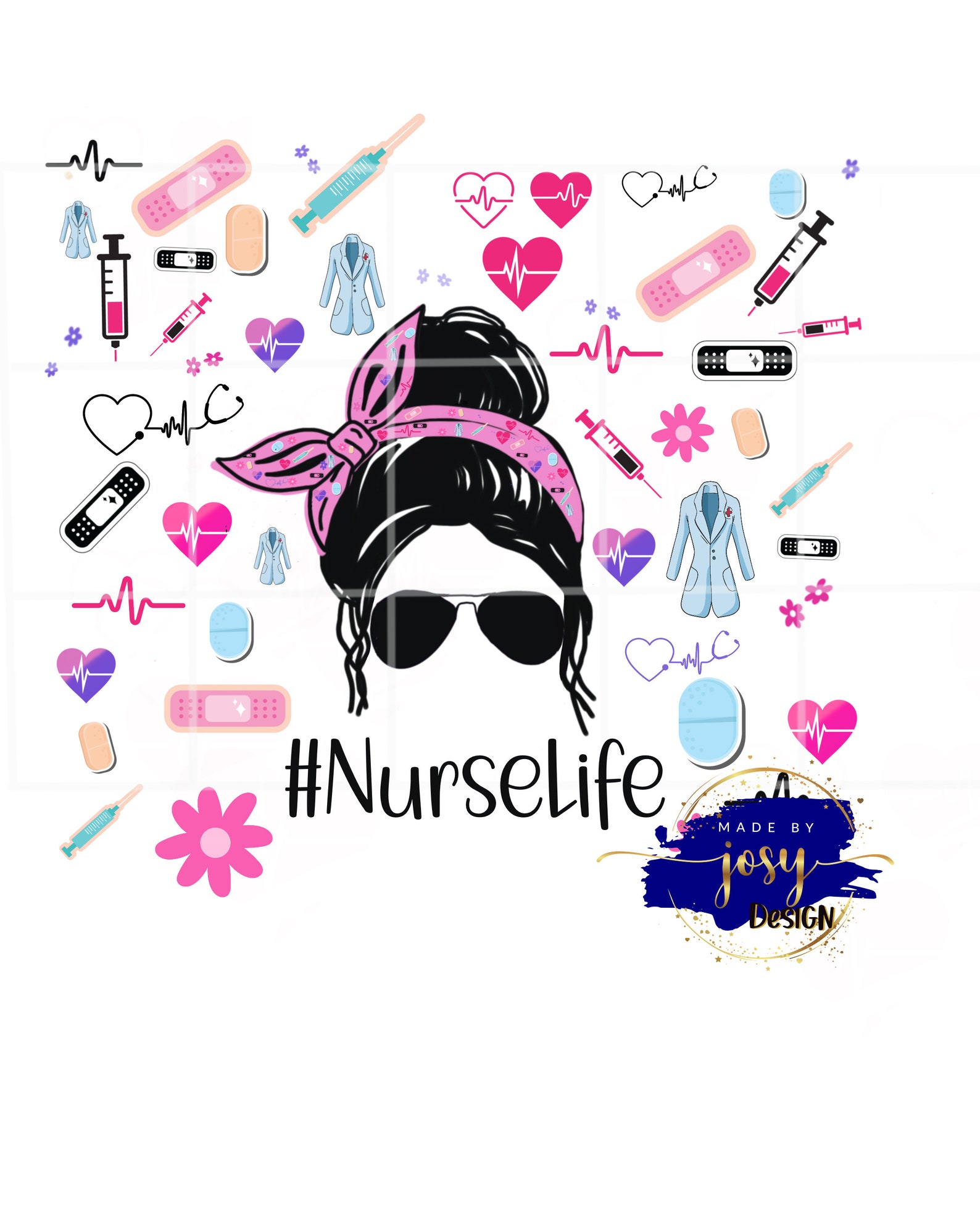 Nurse Life Collage Nurse Life Png Nurse Life Design Medical Field Cool ...