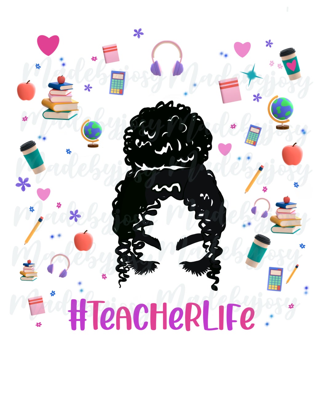 Curly Hair Teacher| Curly Hair Don't Care | African American Teacher ...