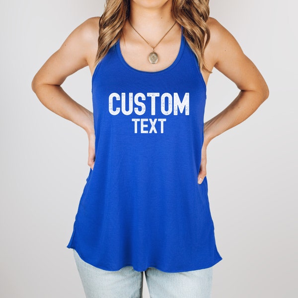 Ladies Flowy Tank - Etsy