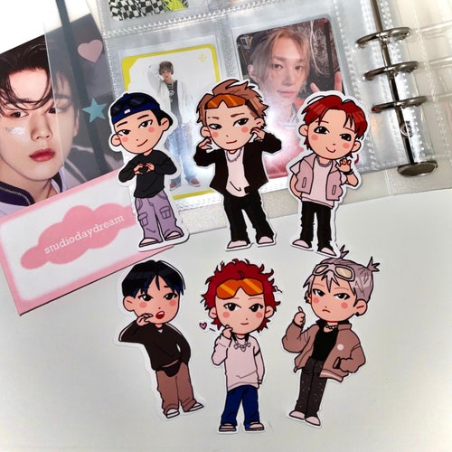 Handmade P1harmony Meme Stickers Piwon P1harmony Keeho - Etsy