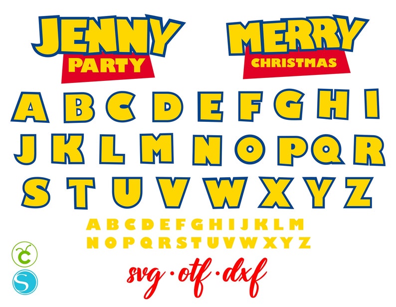 Toy Story Svg Toy Story Letters Svg Toy Story Shirt SVG Toy - Etsy