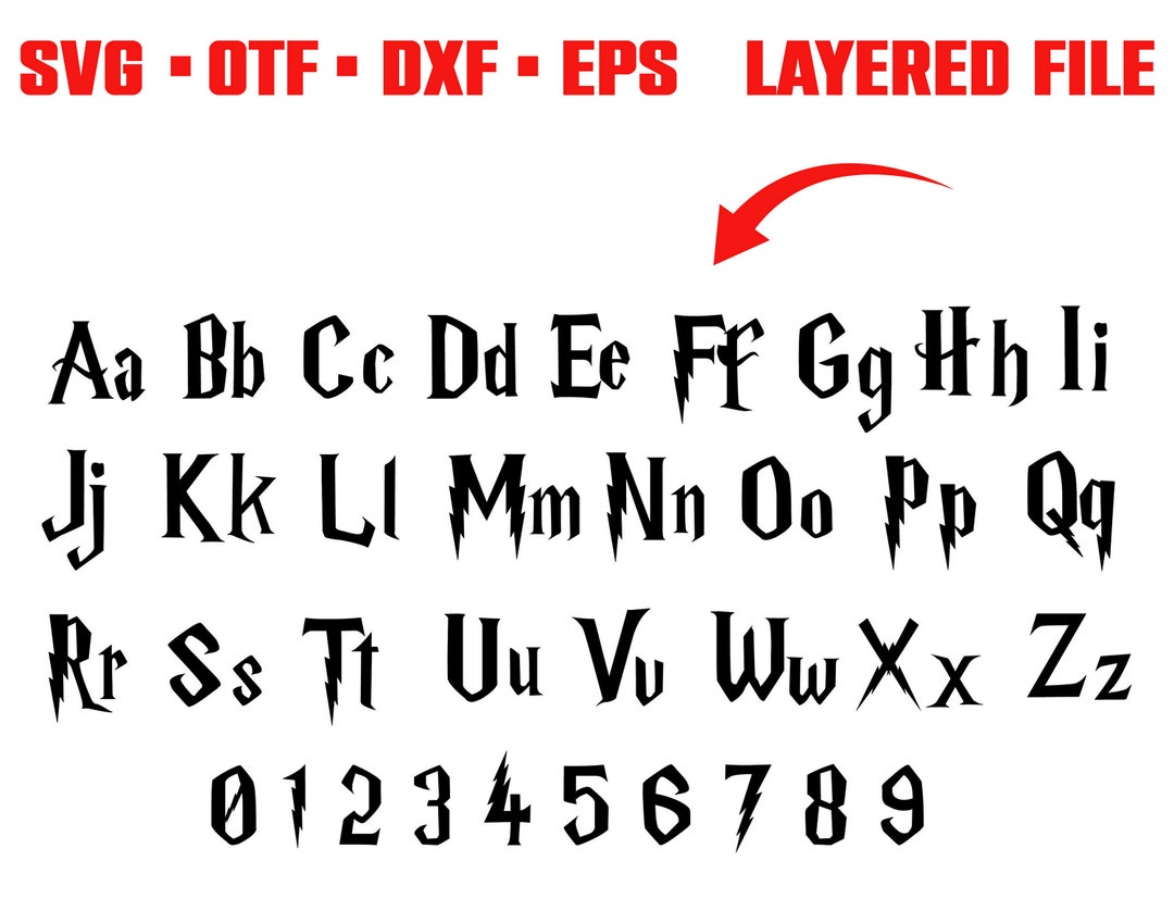 Wizard Font Otf, Magic Font Svg Baby Font, Baby Letters Svg Cricut ...