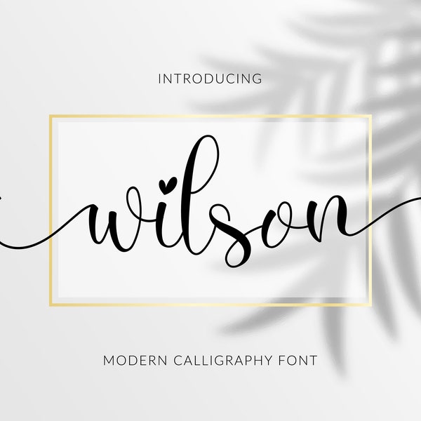 Calligraphy Font With Tails Cursive Font Otf Wedding Font Silhouette - Etsy Calligraphy Font With Tails Cursive Font Otf Wedding Font Silhouette - Etsy