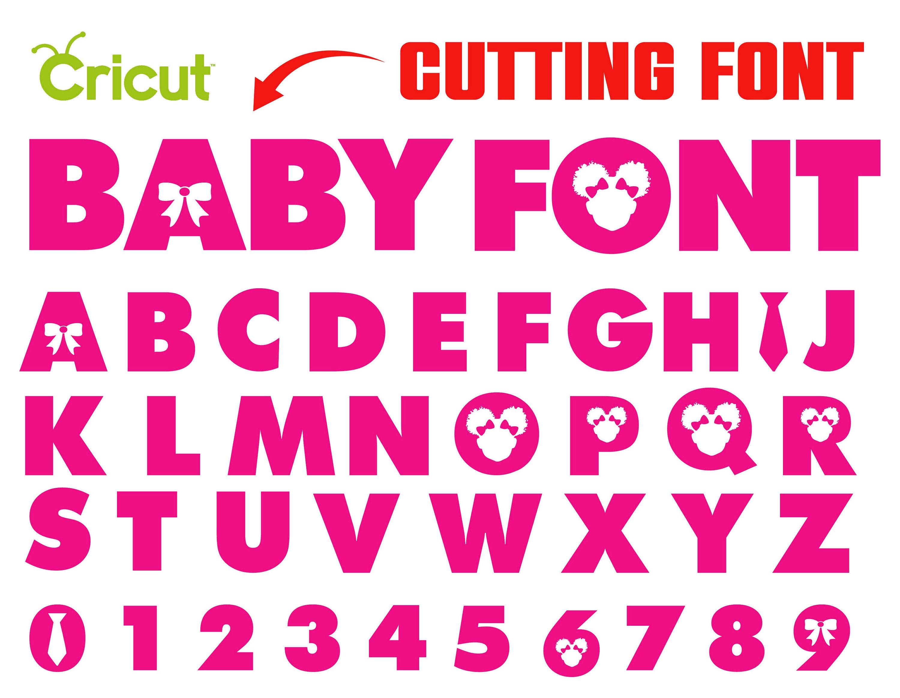Afro Baby Boss Girl Font OTF Baby Girl Font SVG Letters - Etsy
