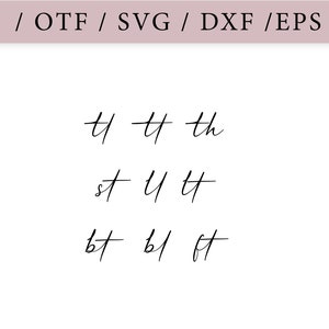 Cursive Font Otf, Calligraphy Letters SVG, Calligraphy Font, Beauty ...