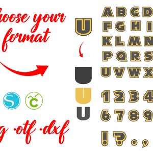 Sonic Letters Svg Sonic Font OTF Sonic Svg Letters Layered - Etsy