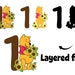 Baby Birthday Numbers Png Printable Clipart PNG Pooh SVG Bear Pooh ...