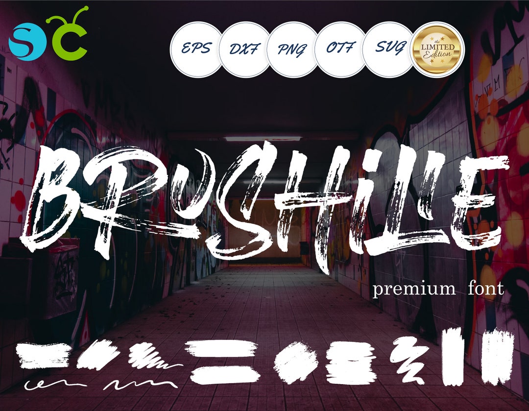 Marker Font, Premium Font Otf, Marker Letters Svg, Distressed Svg ...