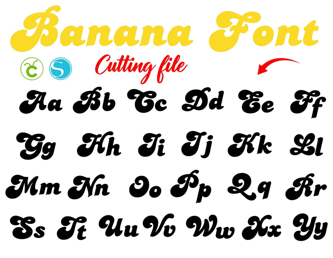 Fruit Font OTF, Fruit Letters SVG Cricut, Baby Letters Svg Silhouette ...