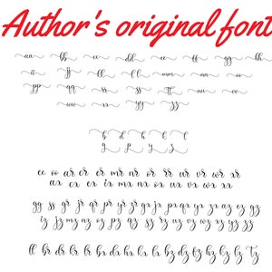 Wedding Font With Tails, Calligraphy Font OTF, Cursive Letters SVG, Wedding Frame Svg Cricut ...