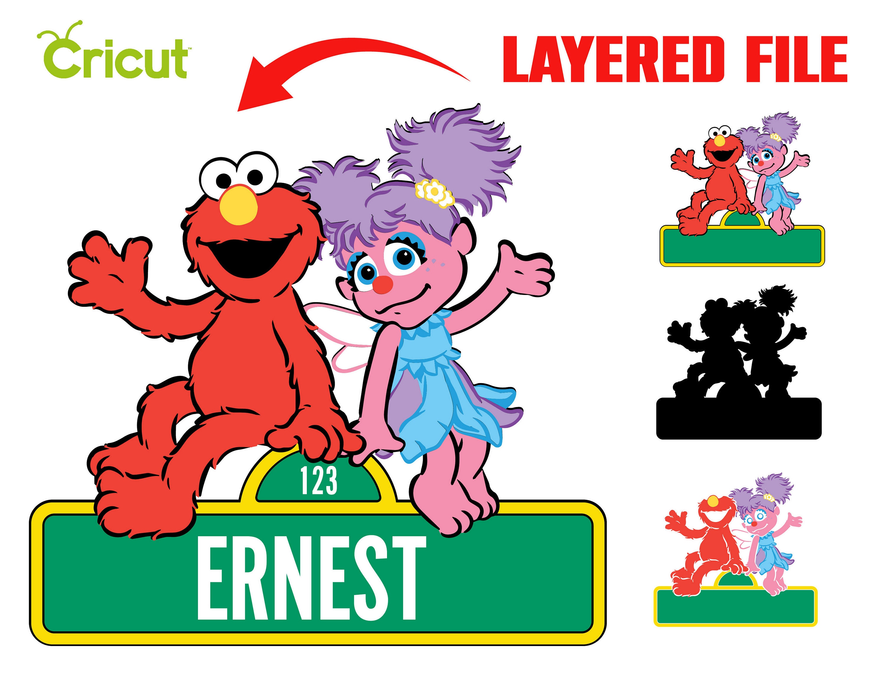 Sesame Street Abby Clipart
