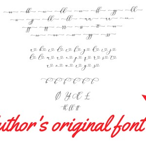 Premium Calligraphy Font With Tails, Wedding Font Otf, Beauty Nail ...