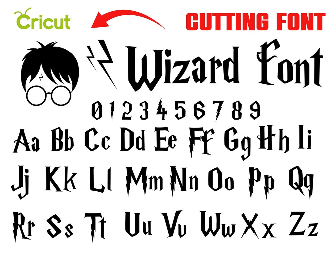Wizard Font Otf, Magic Font Svg Baby Font, Baby Letters Svg Cricut ...