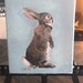 Bunny Rabbit Original Painting - Etsy