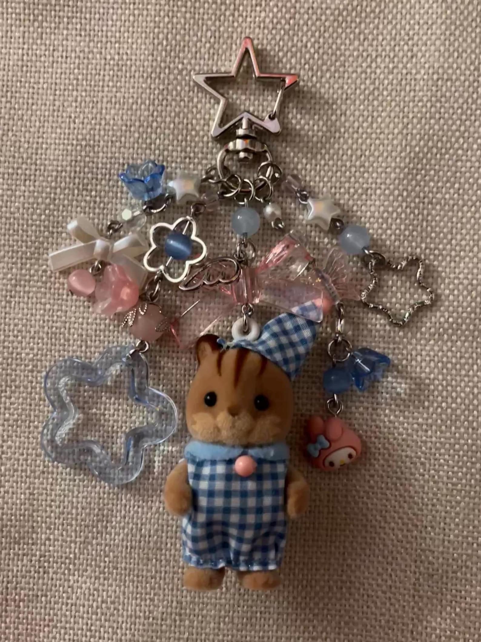 Custom Calico Critter Trinket Keychain - Etsy