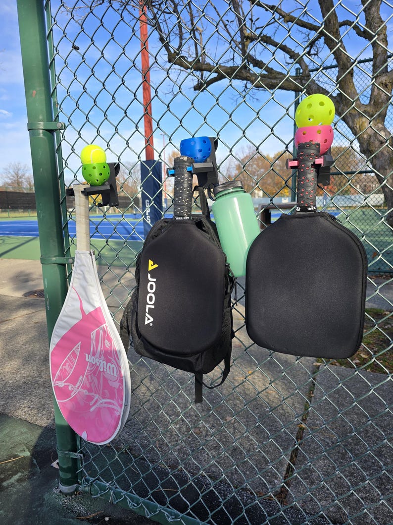 Pickleball Paddle Holder - Etsy
