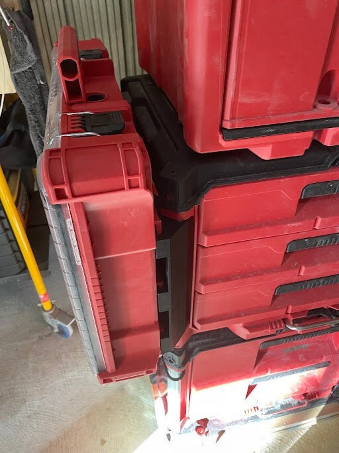 Milwaukee Packout Rail Mount Packout Holder Milwaukee Rail Mods - Etsy