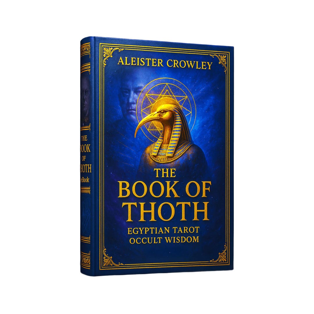 Aleister Crowley — the Book of Thoth PDF — Egyptian Tarot — Occult Wisdom — Year 1944 (2x Ebooks ...