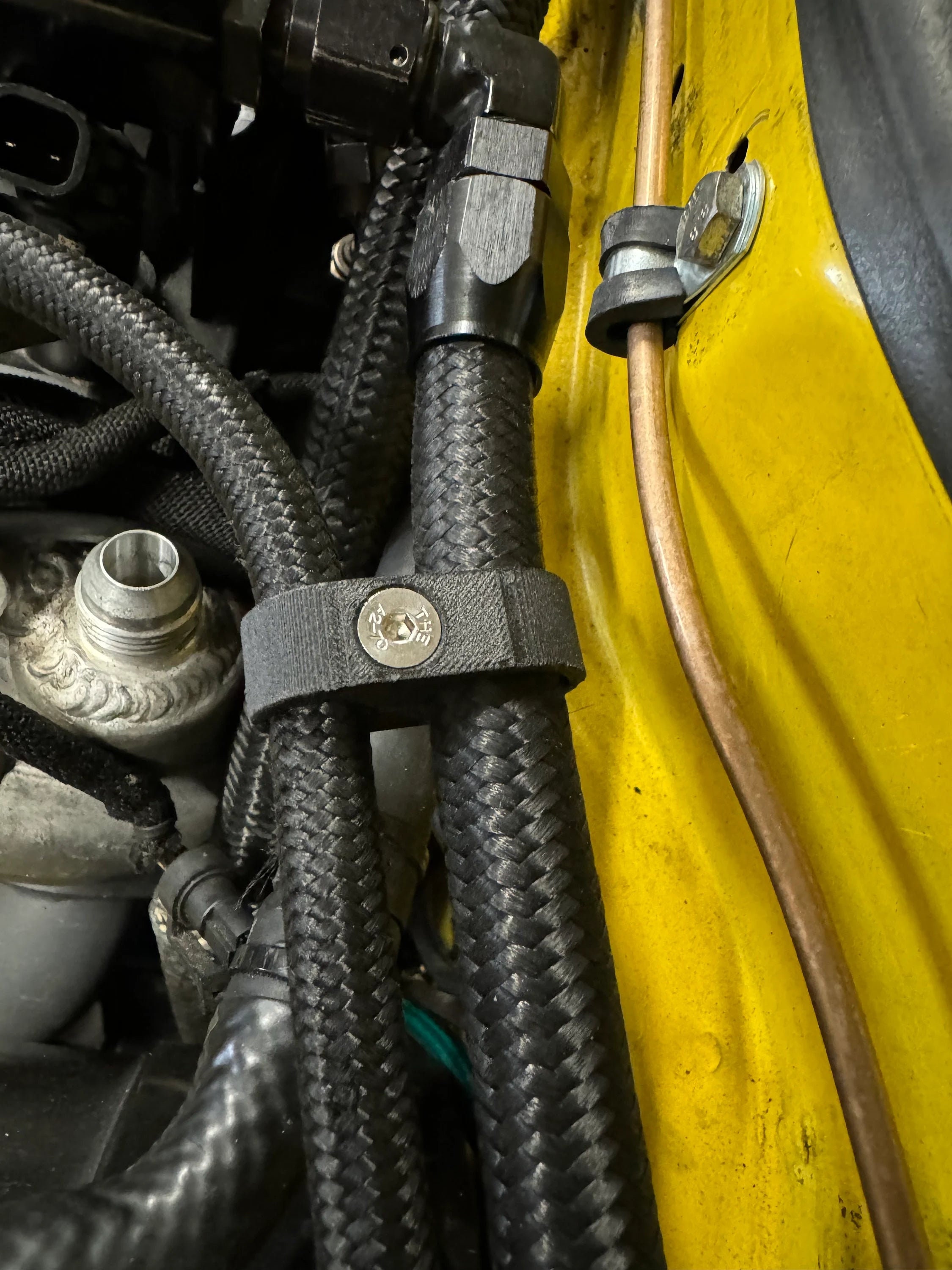 AN Hose Separator Clamps - 350F Heat Resistance - Etsy