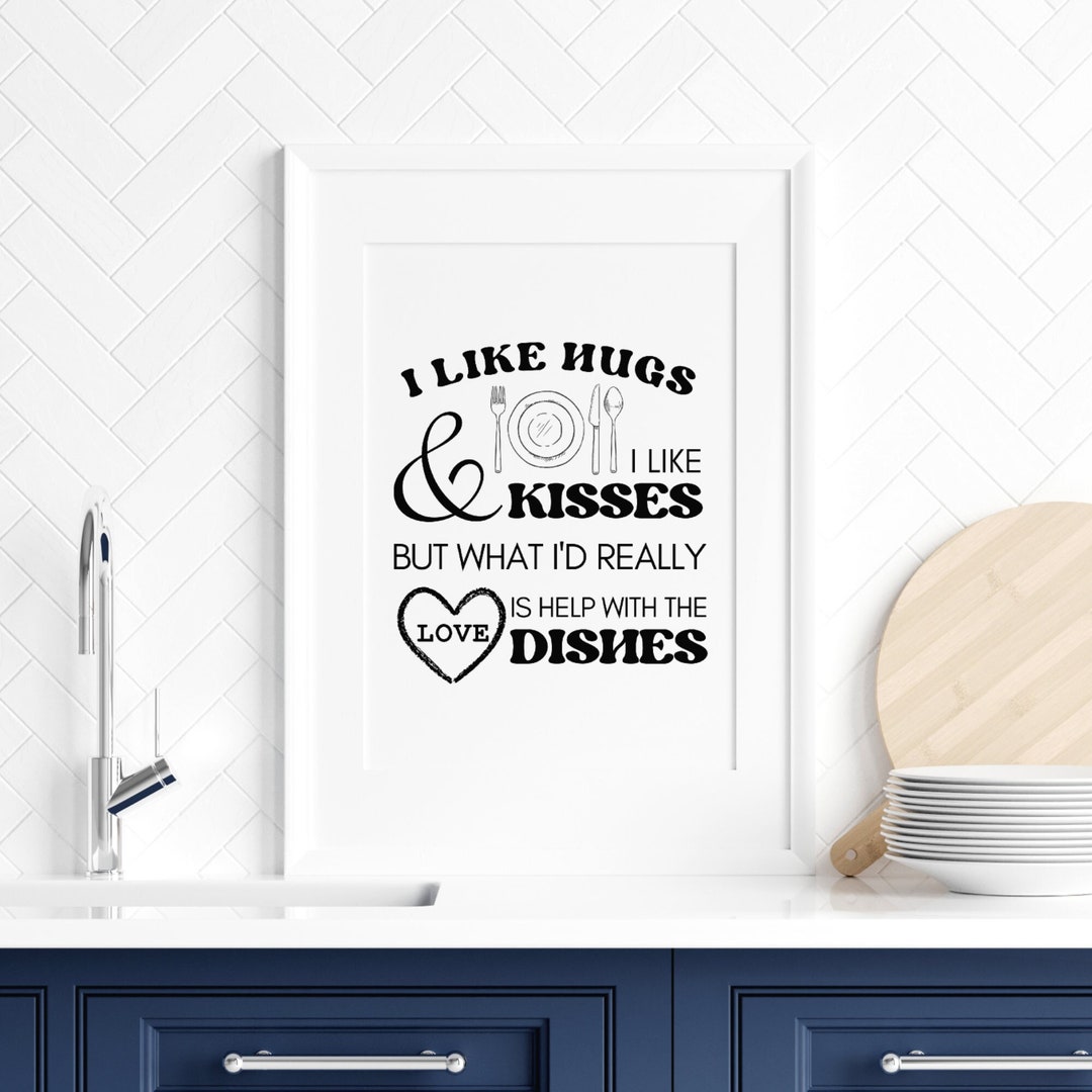 Kitchen Wall Art, Printables, Digital Art, Instant Download, Kitchen ...