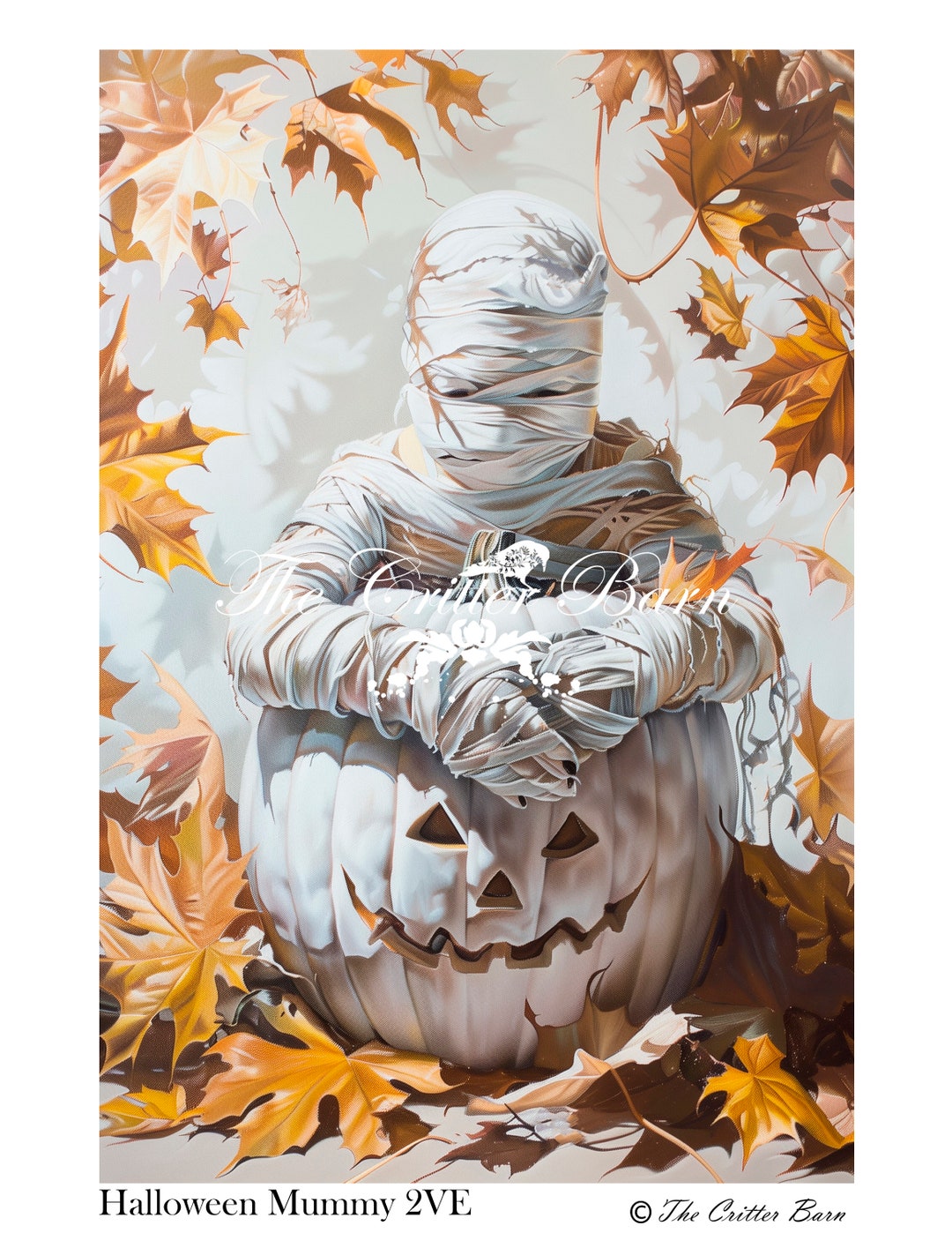 Decoupage Halloween Mummy 2VE Digital Download - Etsy