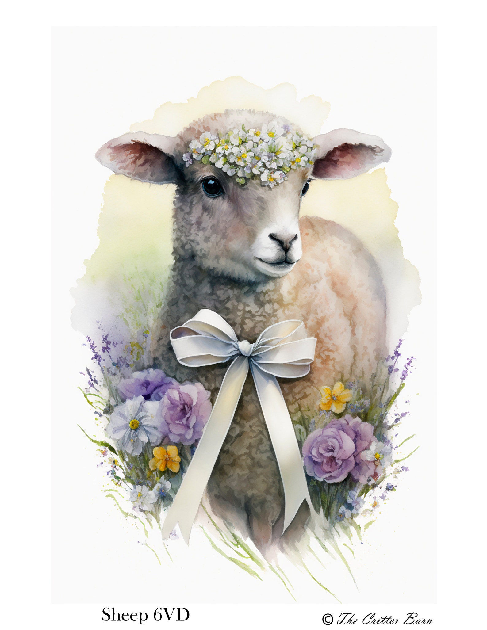 Rice Paper Decoupage A4 Sheep 6 - Etsy Canada