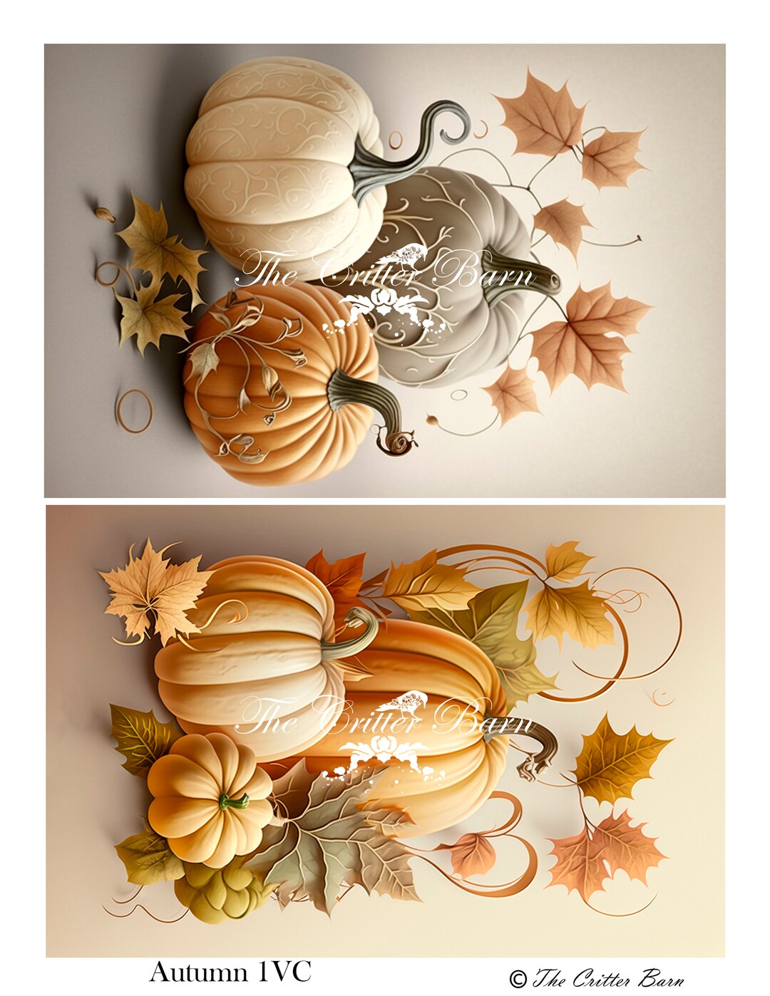 Decoupage Autumn 1VC Digital Download - Etsy