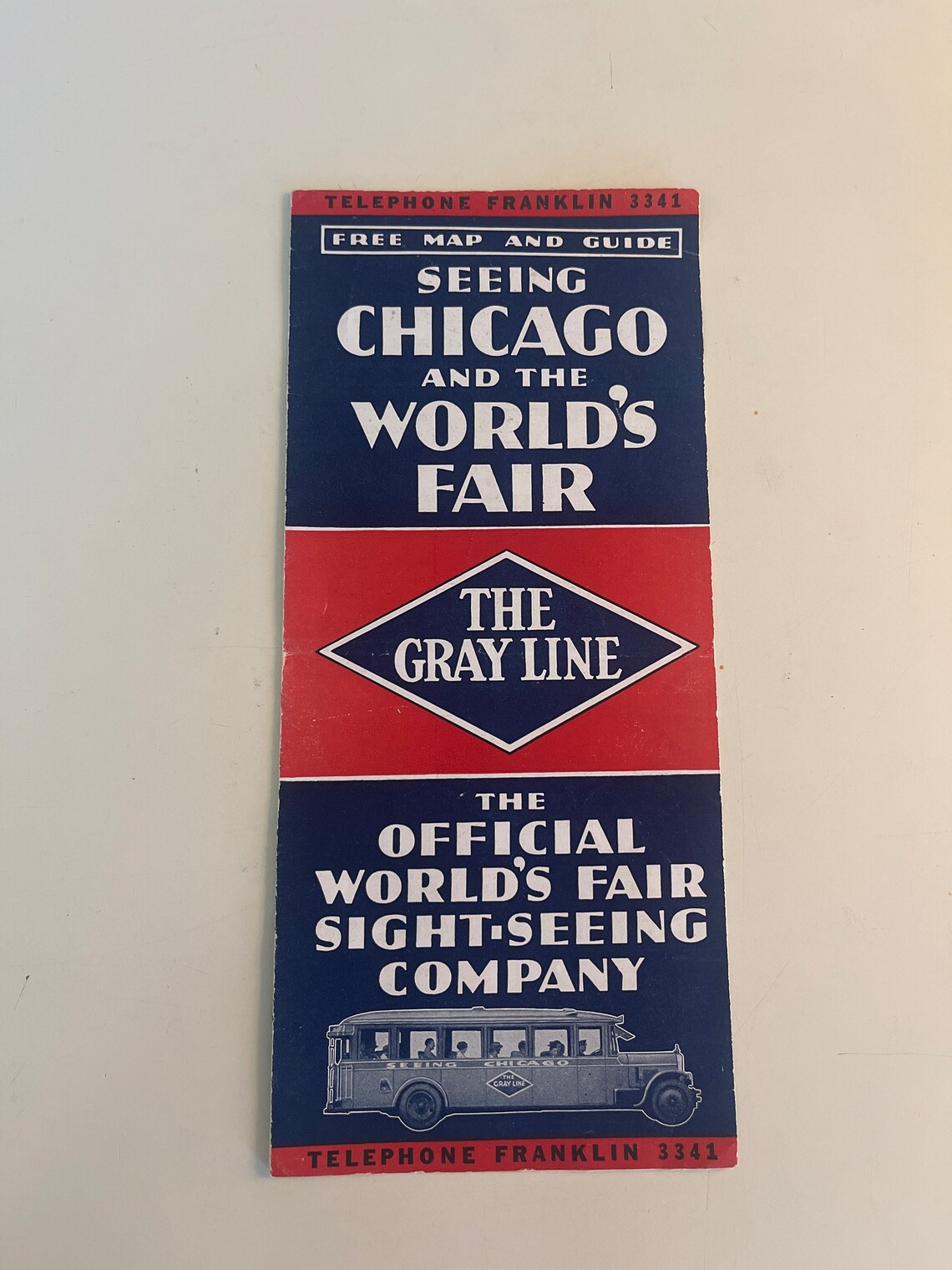 Chicago Worlds Fair Brochure - Etsy