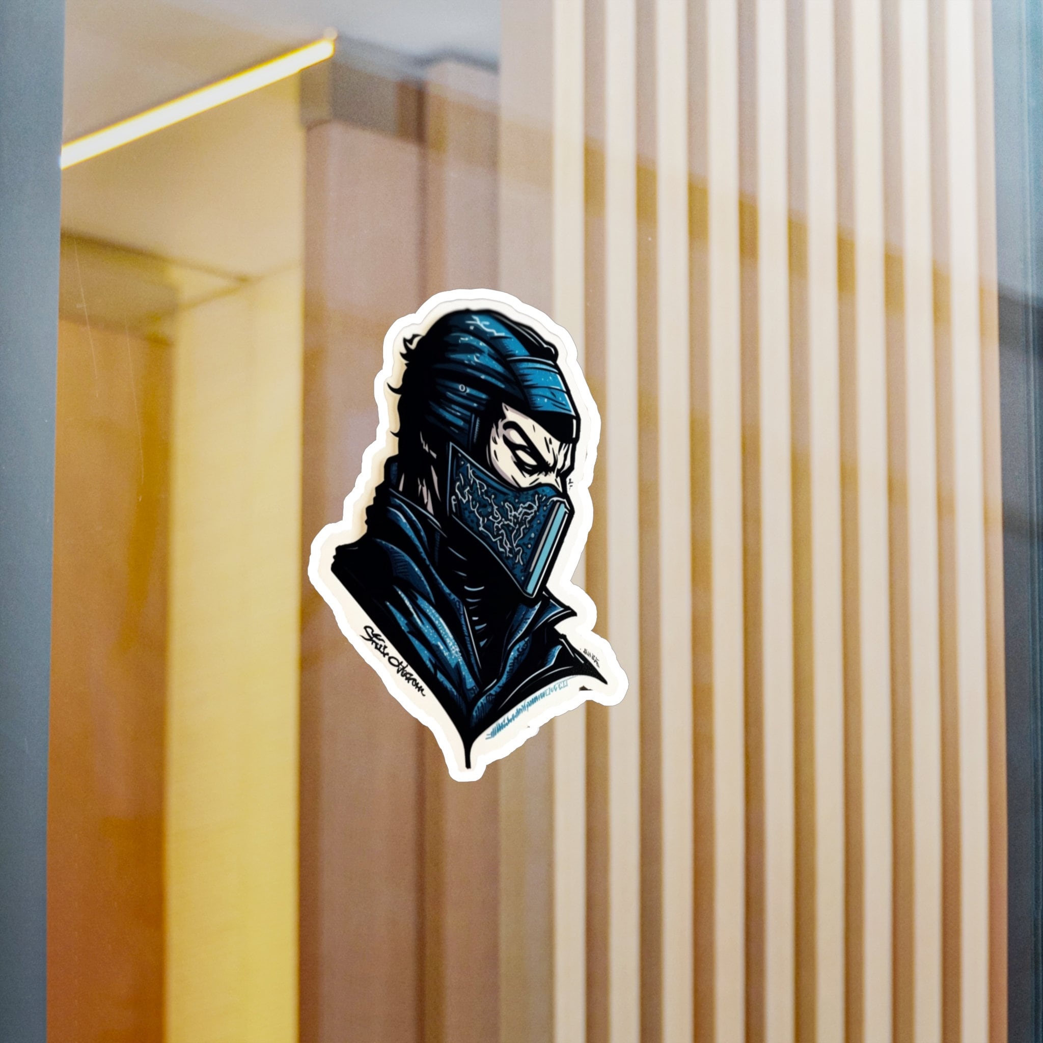 Sub-zero Mortal Kombat Sticker Meme Sticker/cars/book/mugs/helmets ...