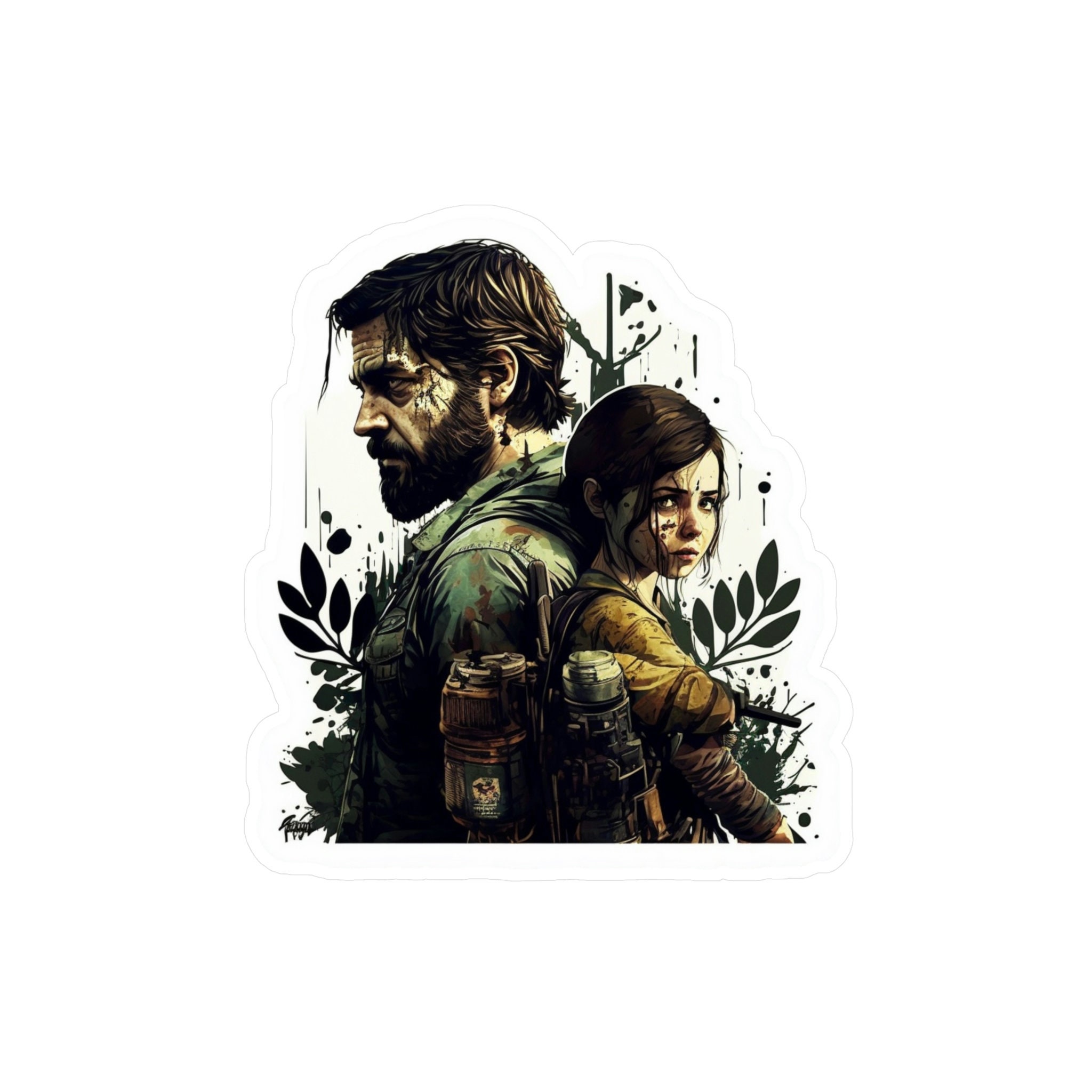 The Last of Us Stickers Decals Skateboard, Guitar, Motorcycle, Car ...