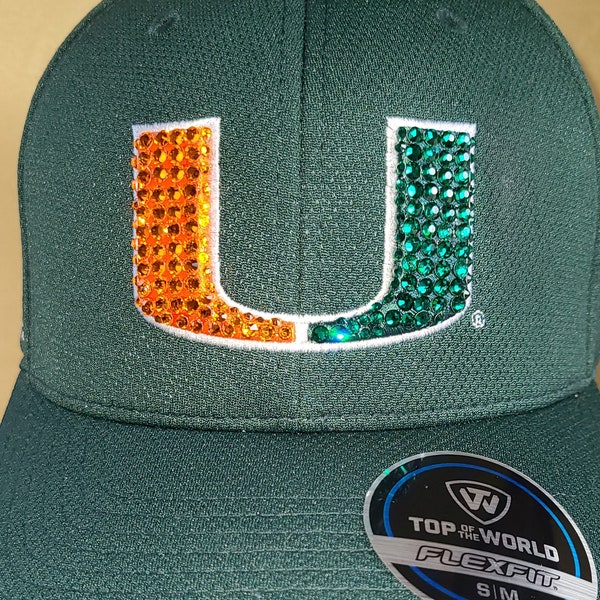 Miami Hurricanes Hat - Etsy