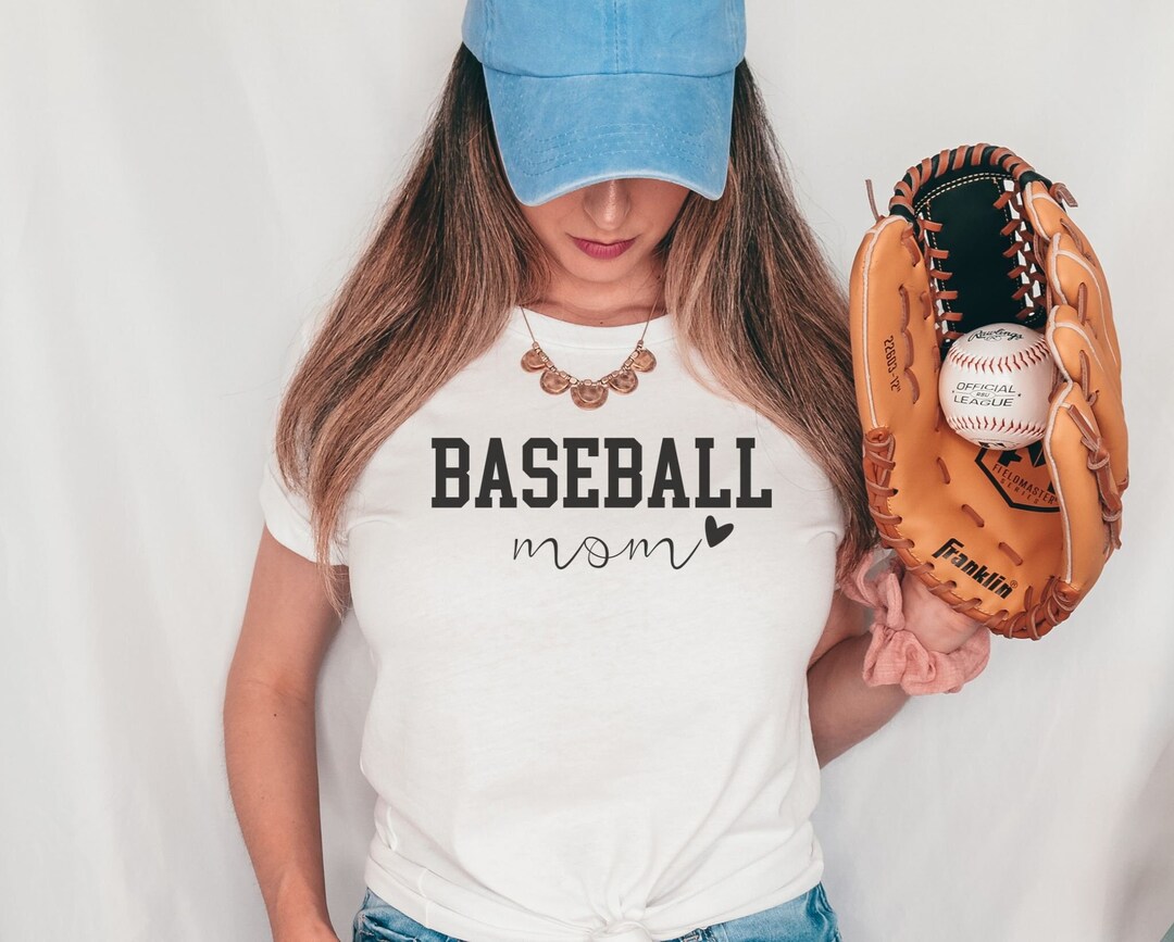Cute Baseball Mom T Shirt, Mom Life Shirt, Gift for Sports Mom ...