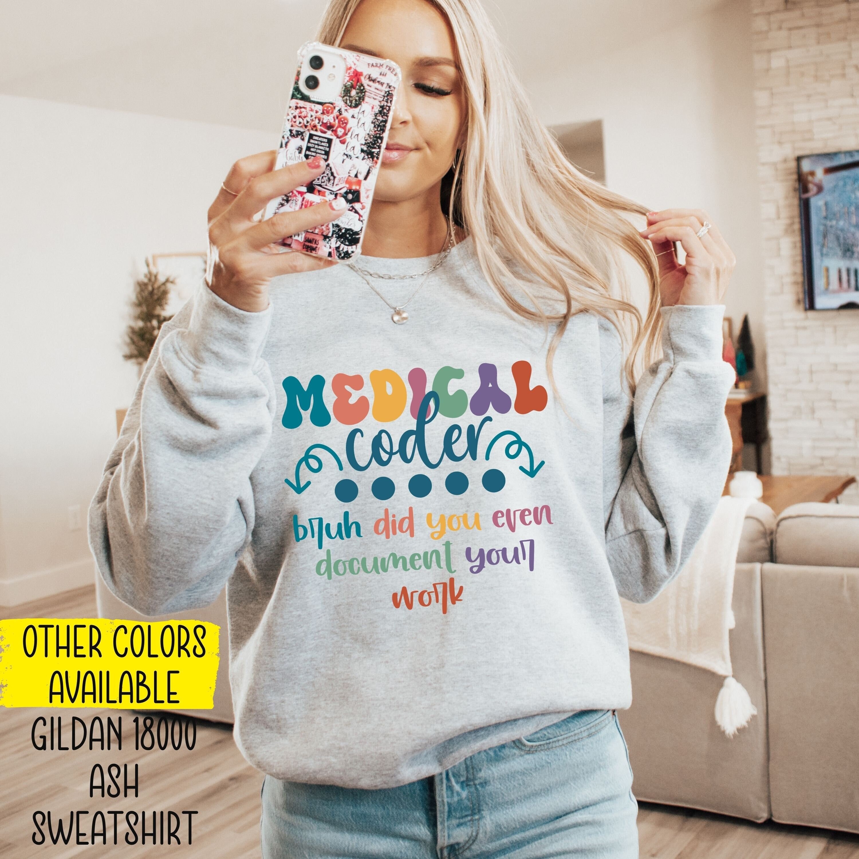 Funny Medical Coding Sweatshirt, CPC Sweater, Medical Records Shirt ...