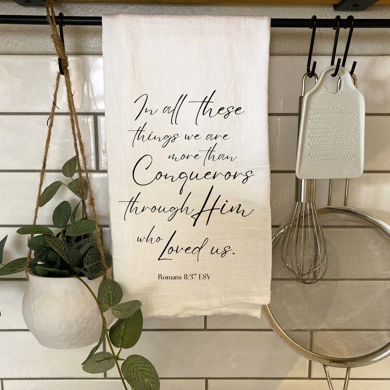 Bible Verse Towel - Etsy