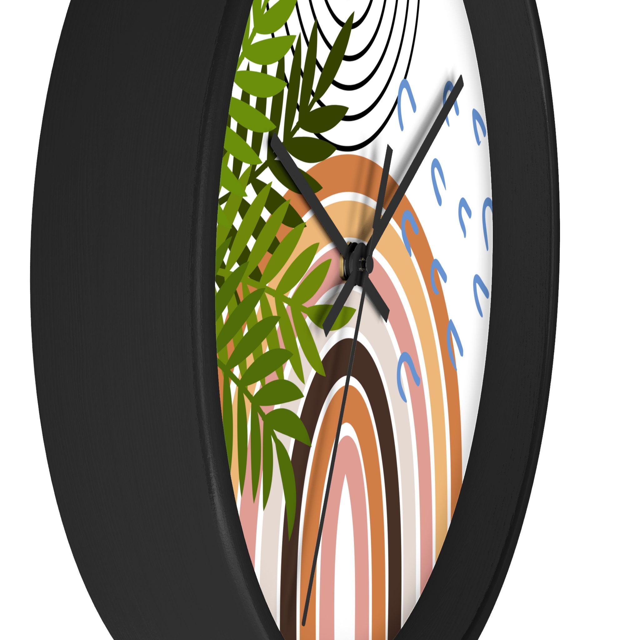 Boho Wall Clock Maximalist Boho Minimalist Boho Artistic - Etsy Australia