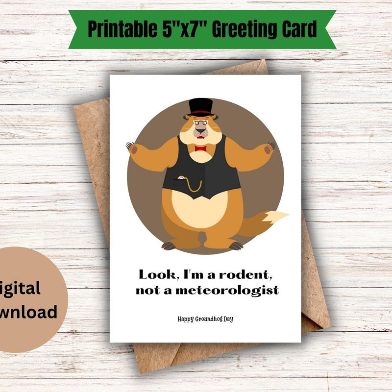 Punxsutawney Phil Hat - Etsy