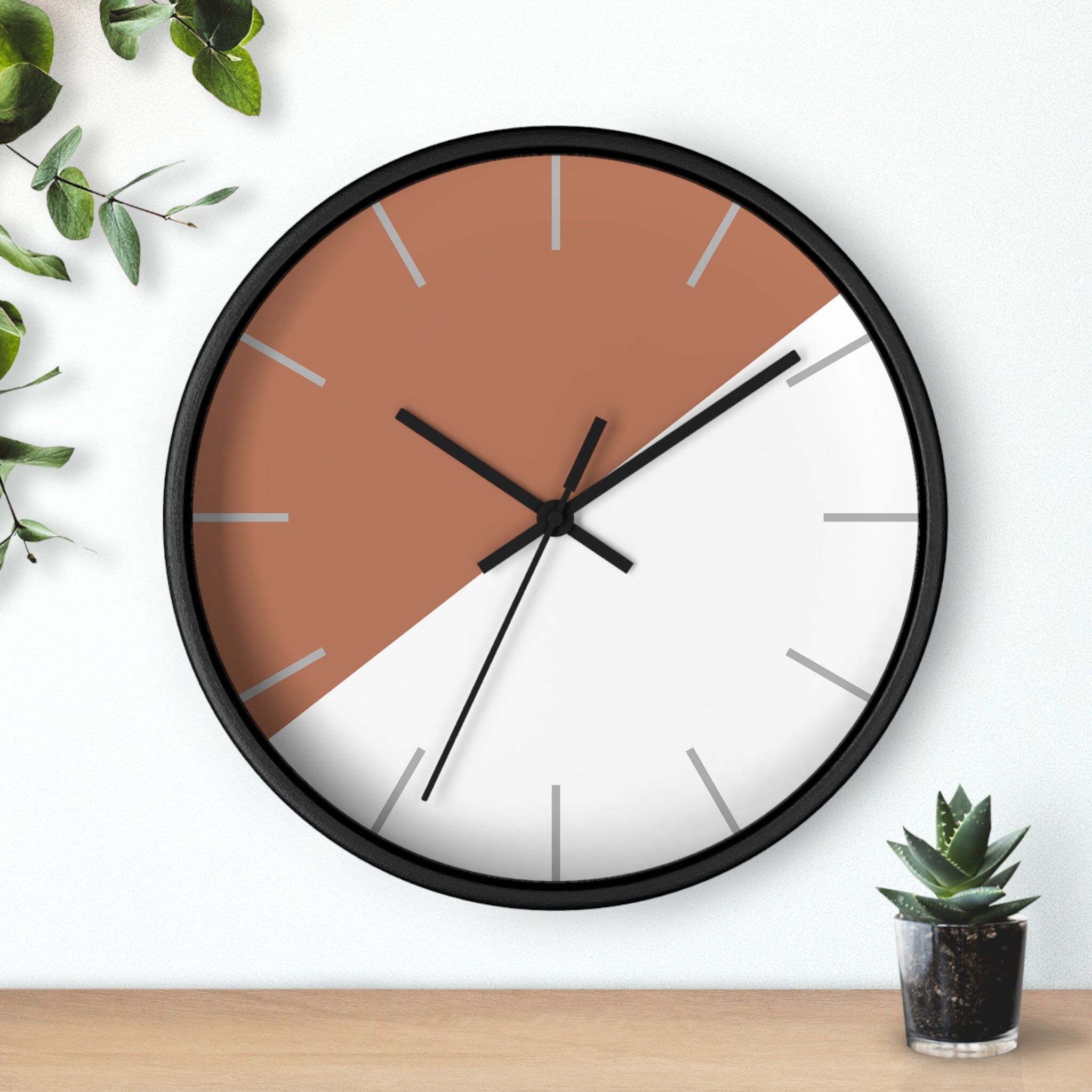 Minimalist Wall Clock 10-inch Clock Minimalist Clock Luxury - Etsy